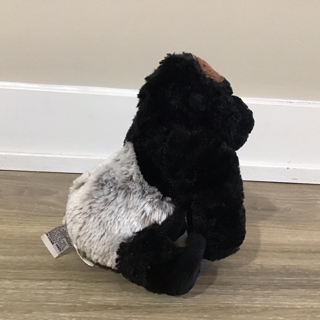 GANZ Webkinz Silverback Gorilla 8" Monkey Plush HM335 Stuffed Animal ...
