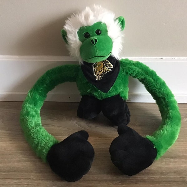 Green Monkey Plush - Etsy