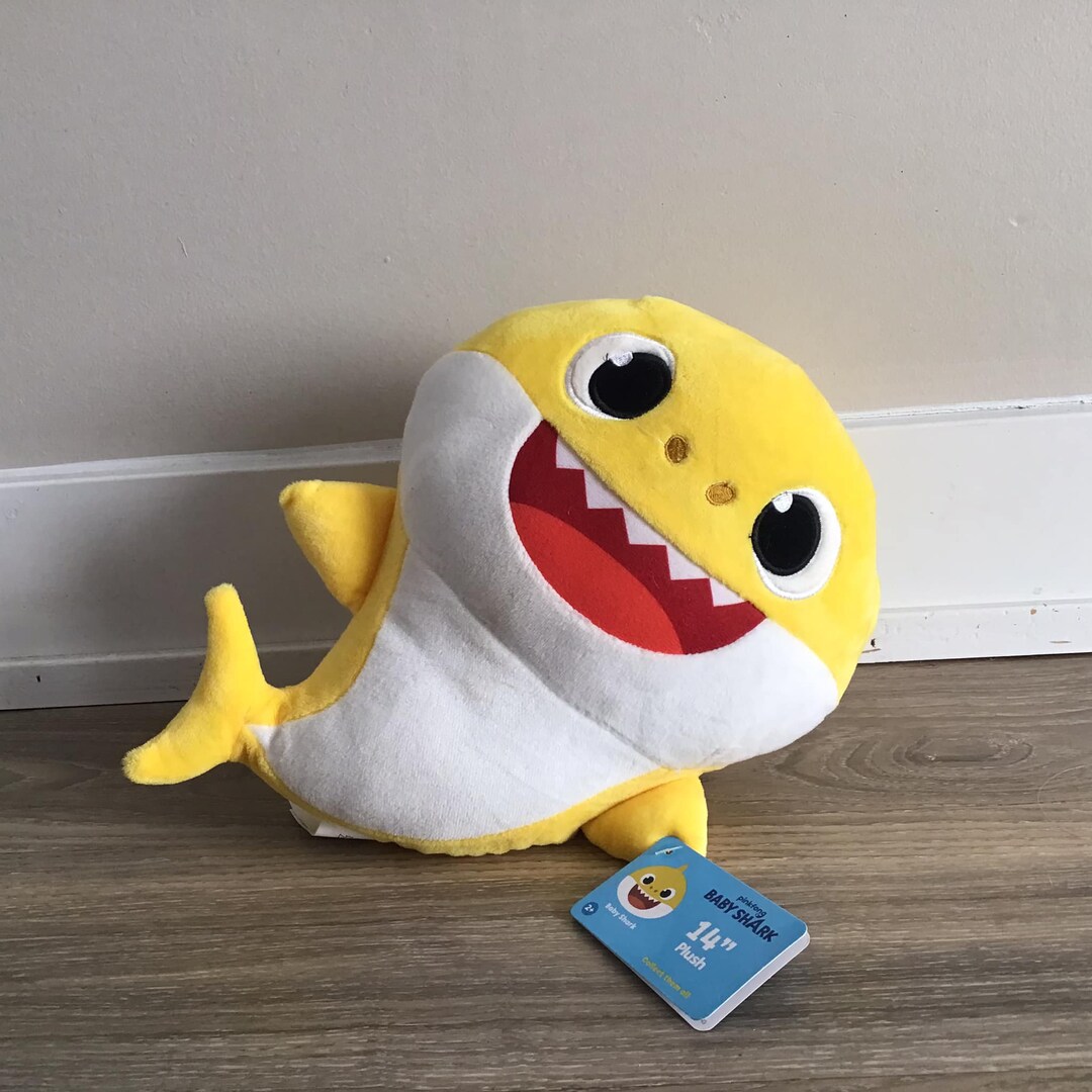 Baby Shark Plush Toy - Etsy