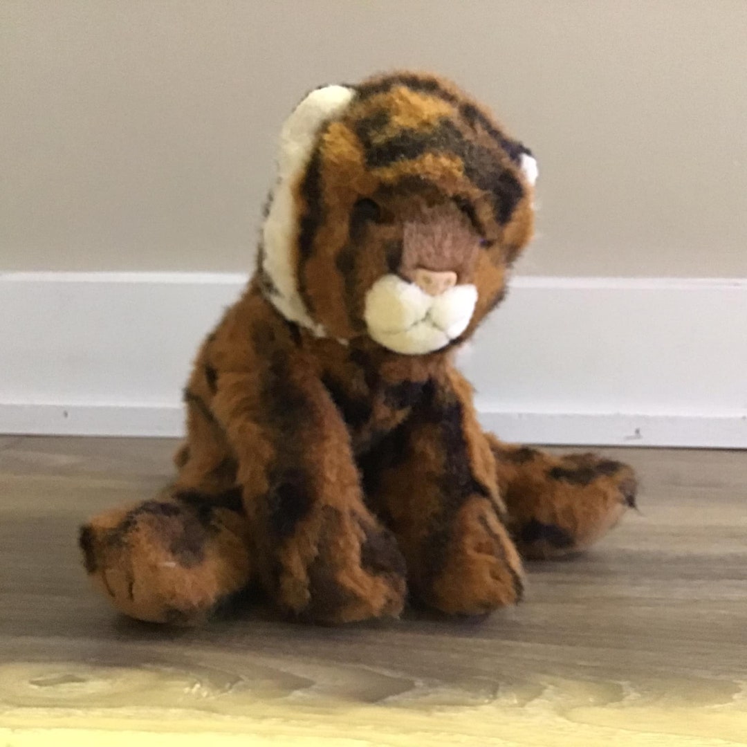 Ty Bengal Tiger Plush Stuffed Beanie Buddy 1997 Striped Big Cat Animal ...