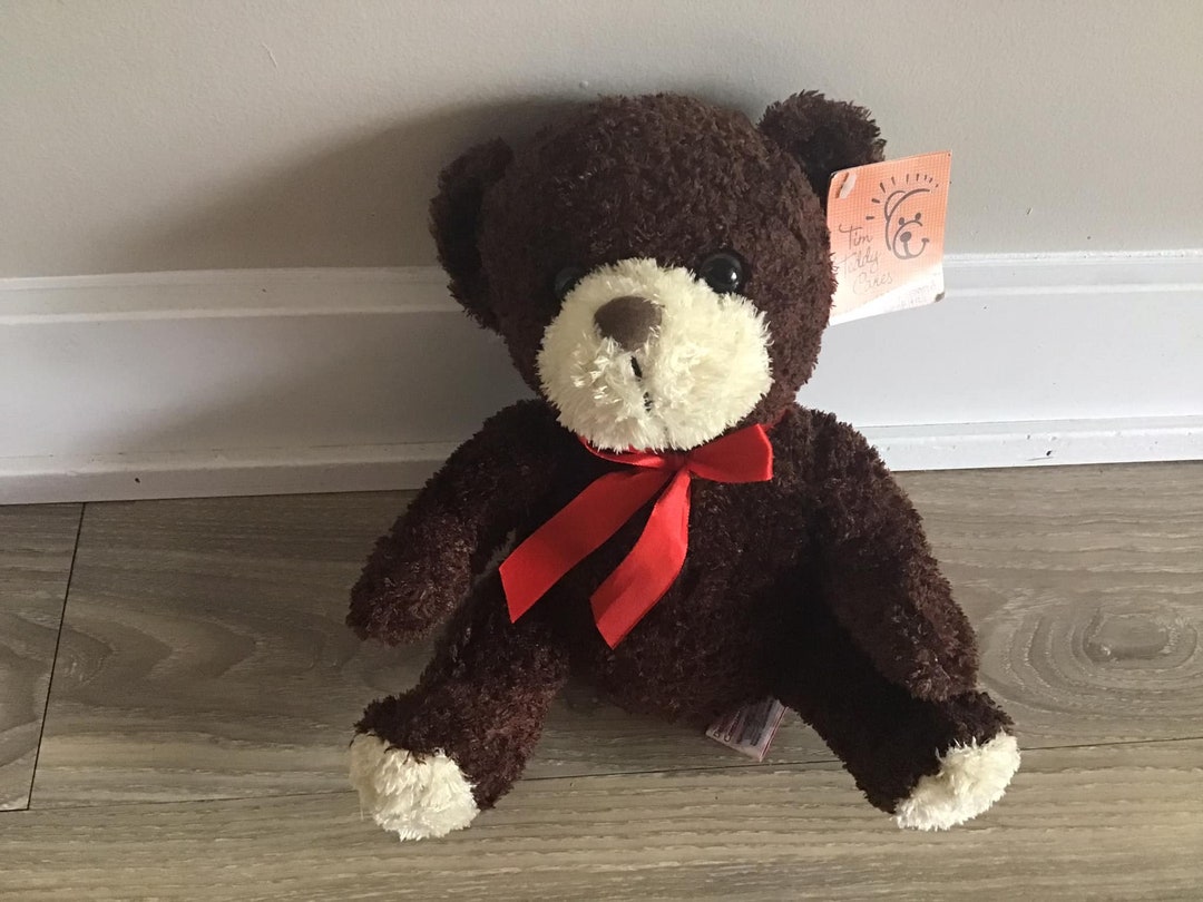 Tim Hortons Tim Teddy Cares Bear Stuffed Animal Toy Plush 10" - Etsy