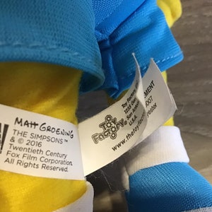 The Simpsons Bart Simpson Stuffed Doll Plush Toy 14" - Etsy