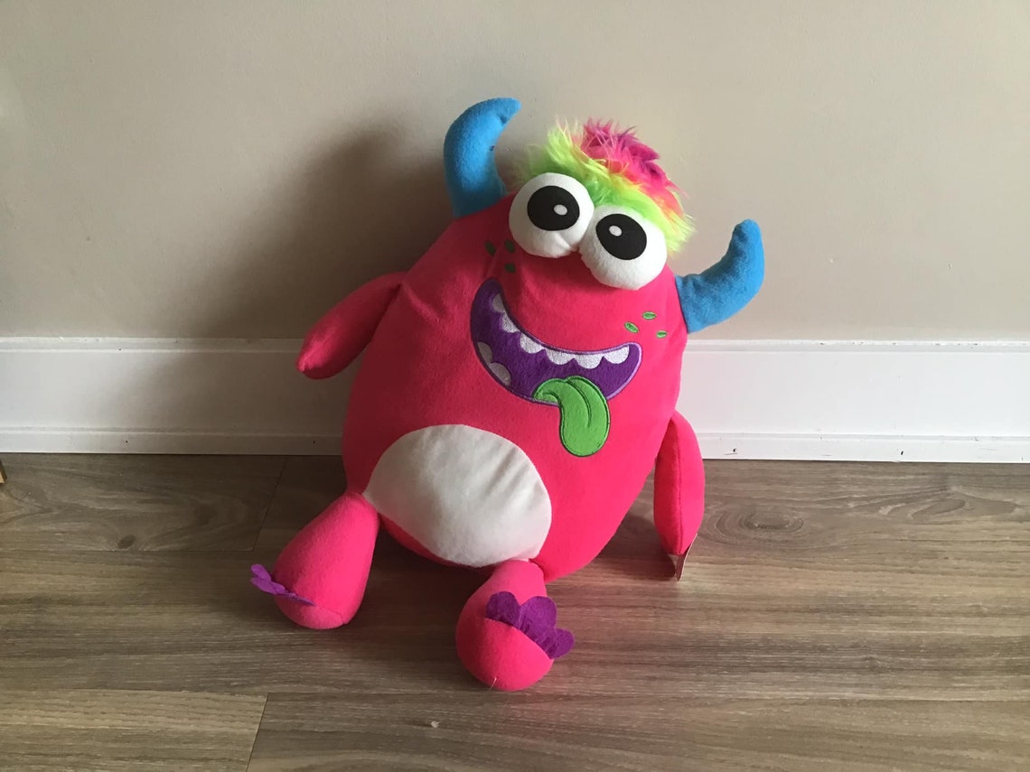 Caravan Soft toys Pink GUBBY Stuffed animal plush soft toy | Etsy