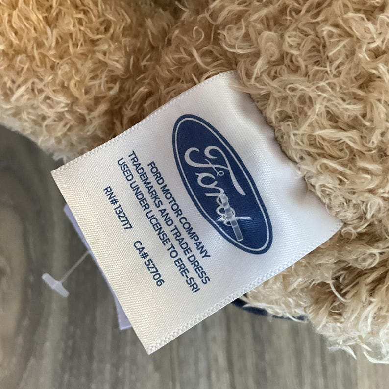 Ford Bear: Logo Hoodie Plush Toy (12 Inch) - Etsy