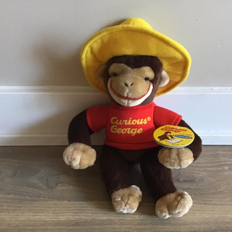 Curious George Plush Toy - Etsy