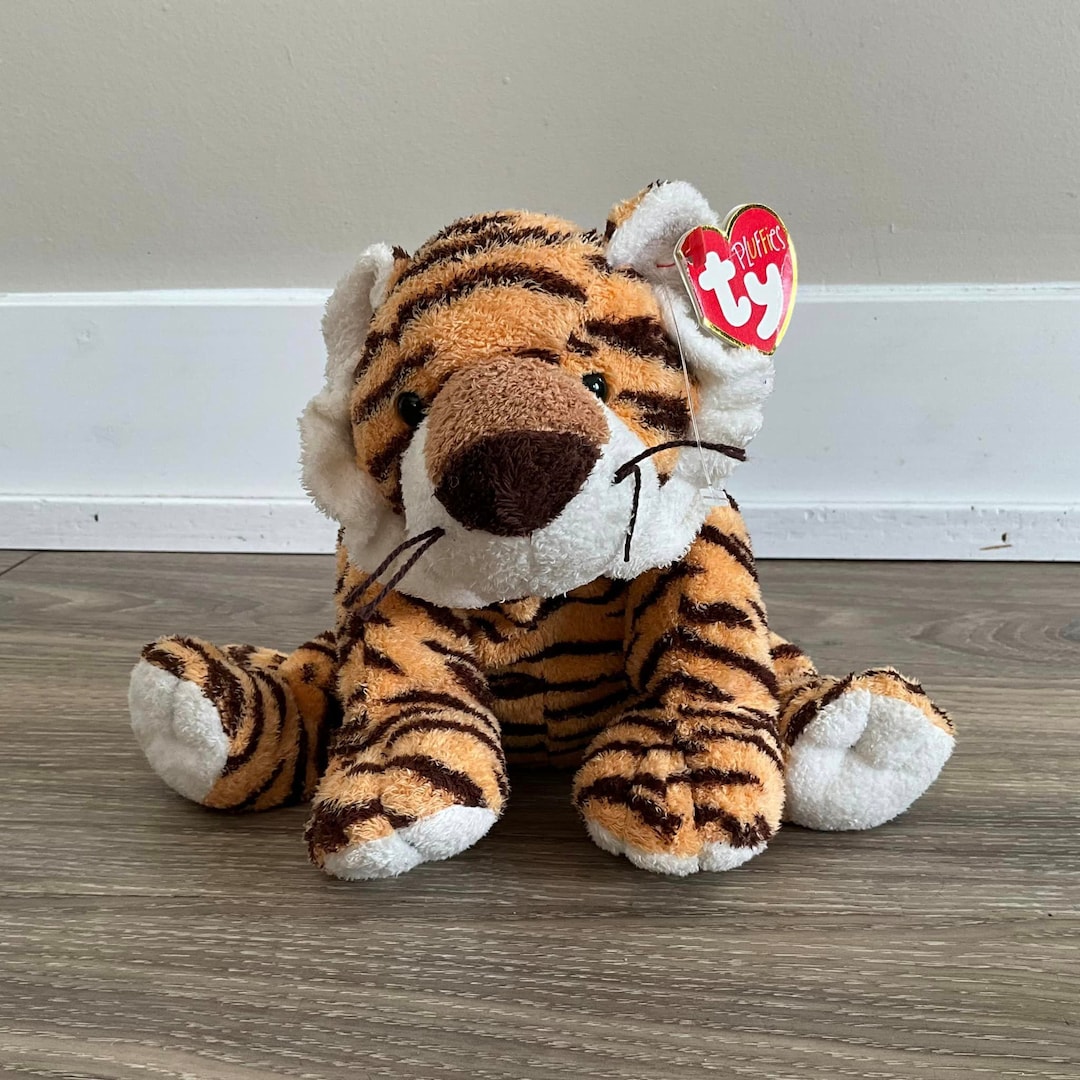 Ty Pluffies “growlers” the Tiger - Etsy