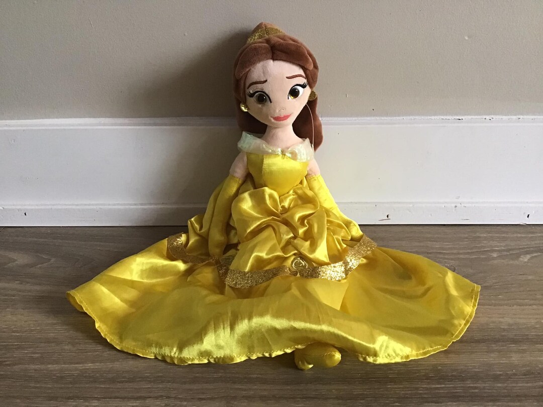 TY Sparkle Belle Disney Princess Soft Doll - Collectible Stuffed Plush ...