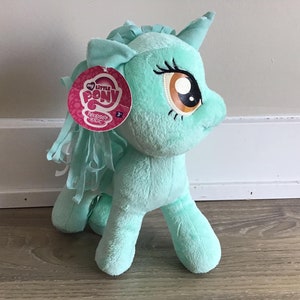 Hasbro Green My Little Pony Unicorn Lyra Heartstrings Plush Harp 11" - Etsy