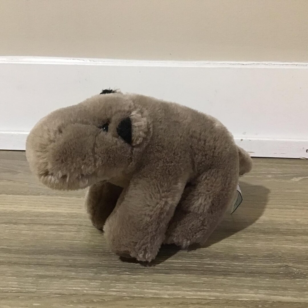 Telus Plush Hippo K&M Wild Republic Plush 7" Gray Stuffed Animal - Etsy