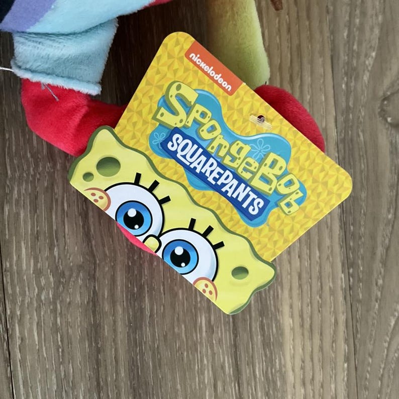 Spongebob Squarepants Mr. Krabs Stuffed Plush Toy 7 Inch Nickelodeon ...
