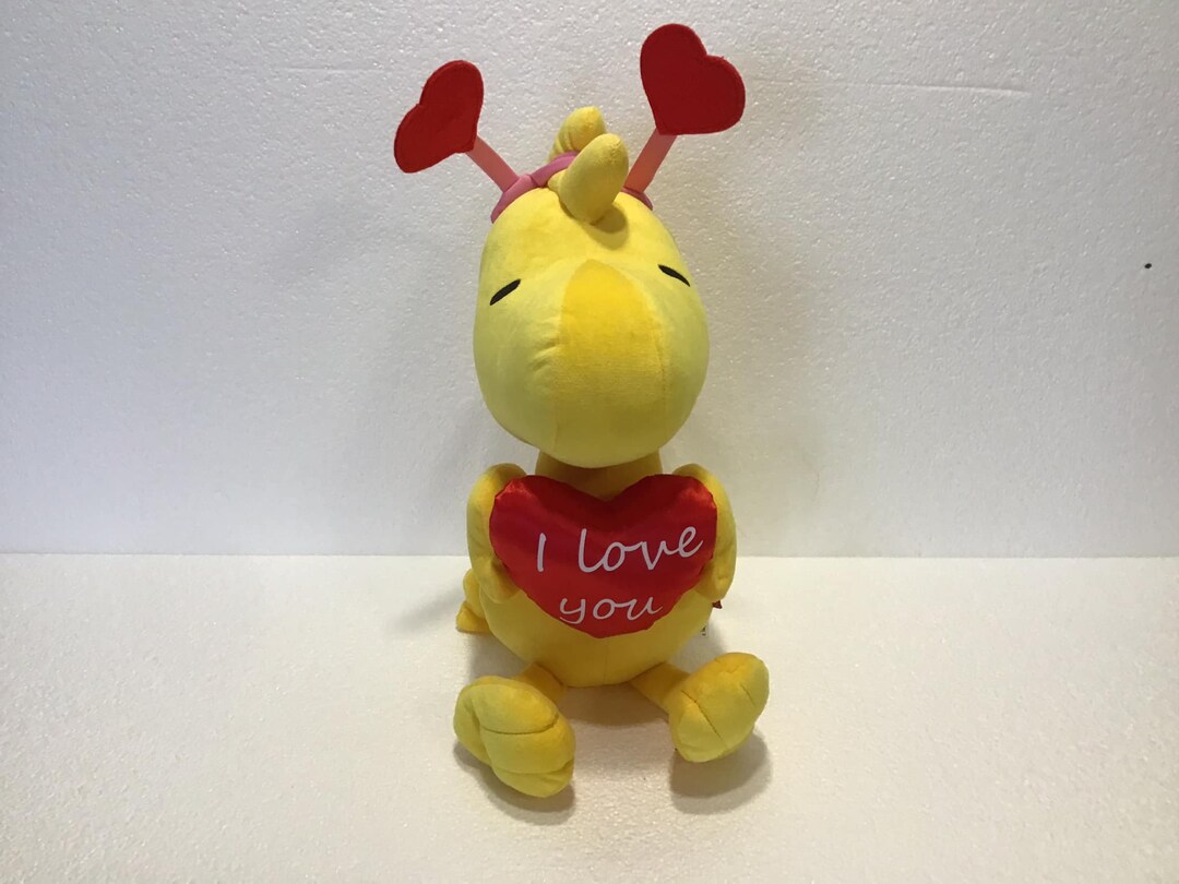 Peanuts I Love You Plush Stuffed Animal, Gift for Valentines Day - Etsy