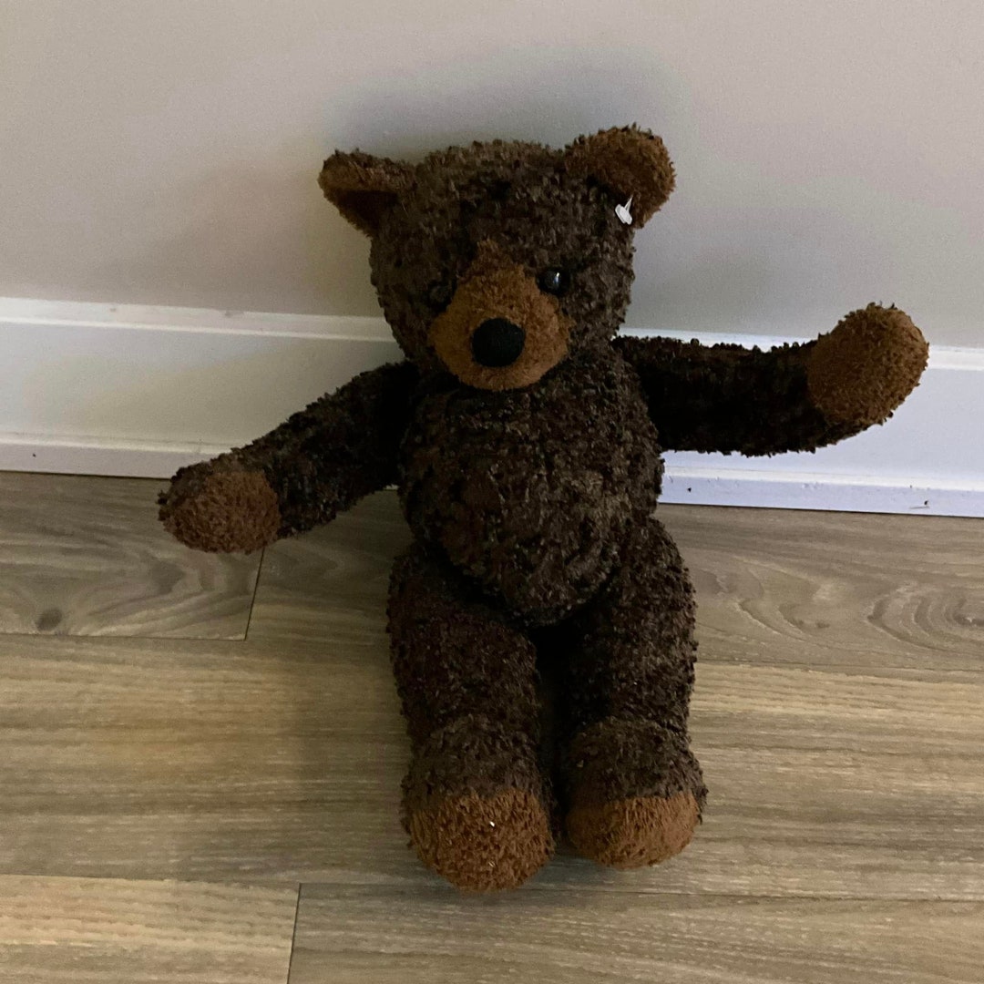 Vintage LL Bean Plush Brown Teddy Bear - Etsy