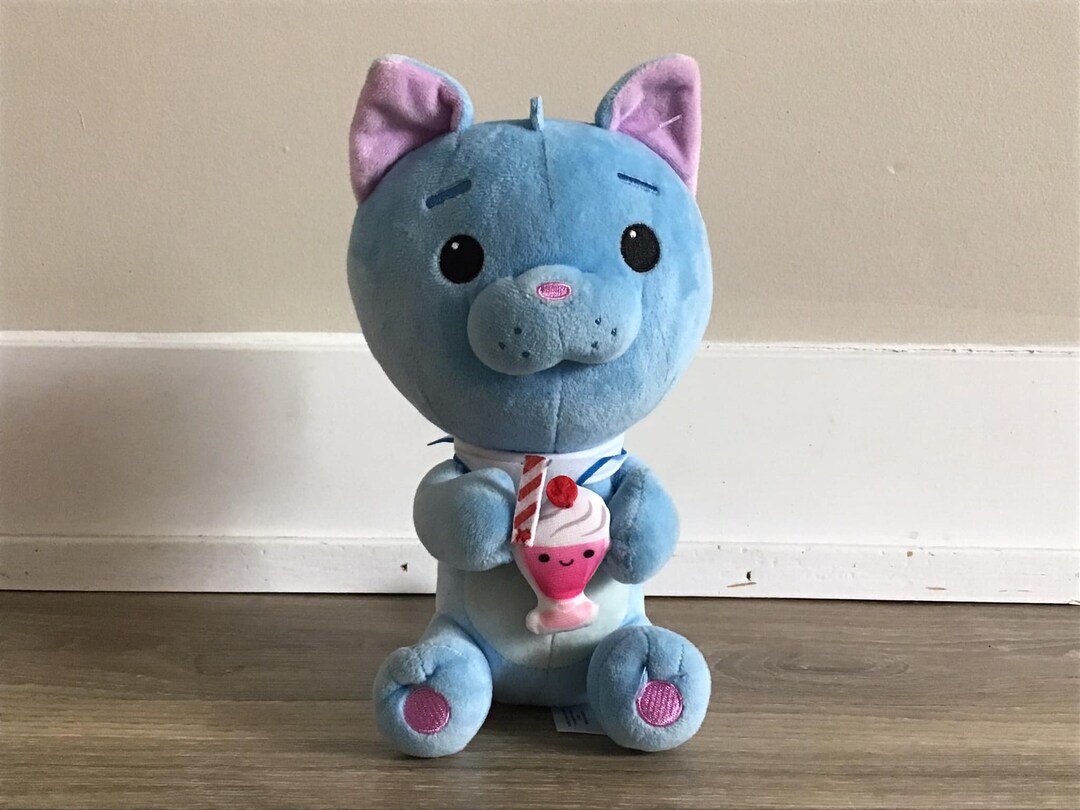 Disney Store Wreck It Ralph Breaks the Internet Puddles Blue Cat Plush ...