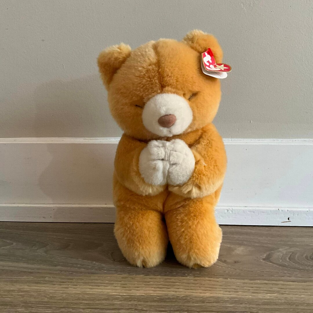 Vintage Ty Hope Bear Soft Toy Plush With Original Tags Beanie Baby 1999 ...