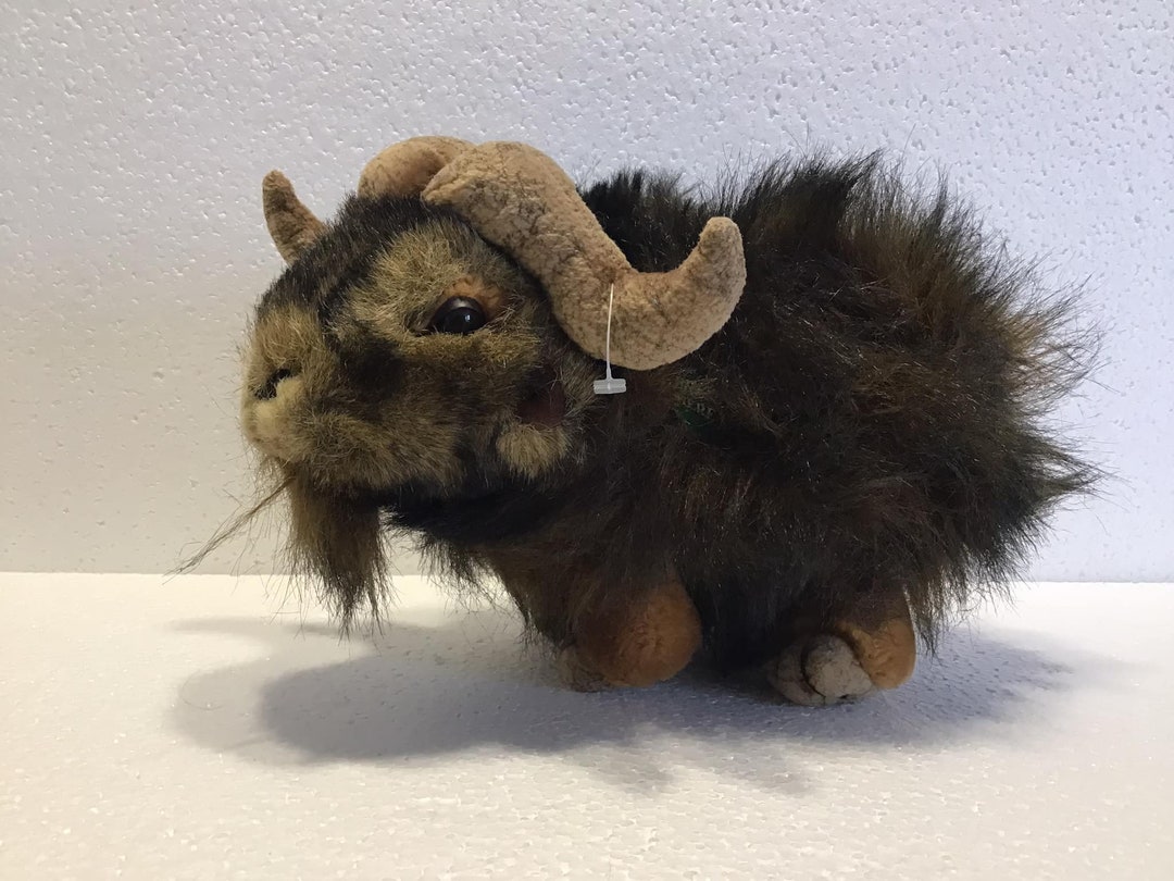 Vintage Iceberg Augie Manley the Musk Ox Polar Friends Talking Plush ...