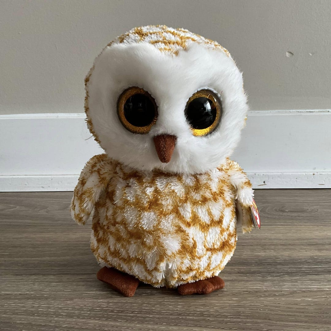 Ty Beanie Boos Swoops Owl Stuffed Animal Toy Plush 9" - Etsy