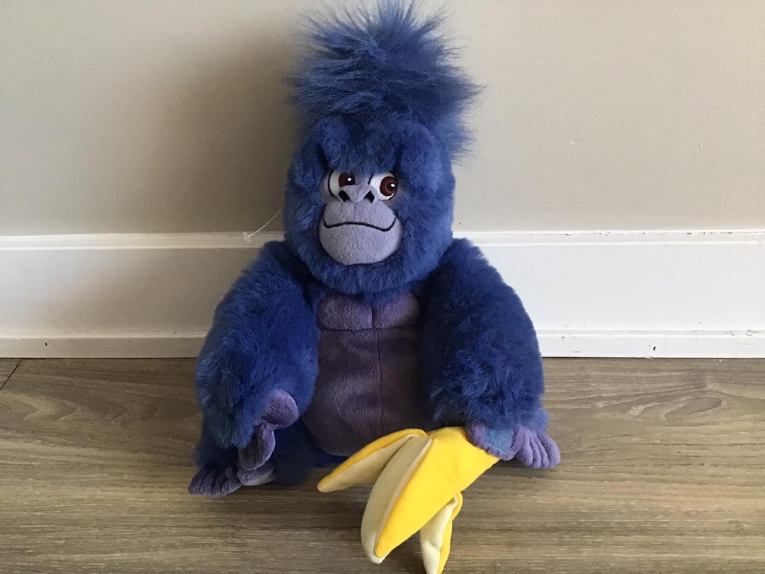 Walt Disney Tarzan TERK Gorilla 12 Plush Stuffed Animal Toy Bean - Etsy ...