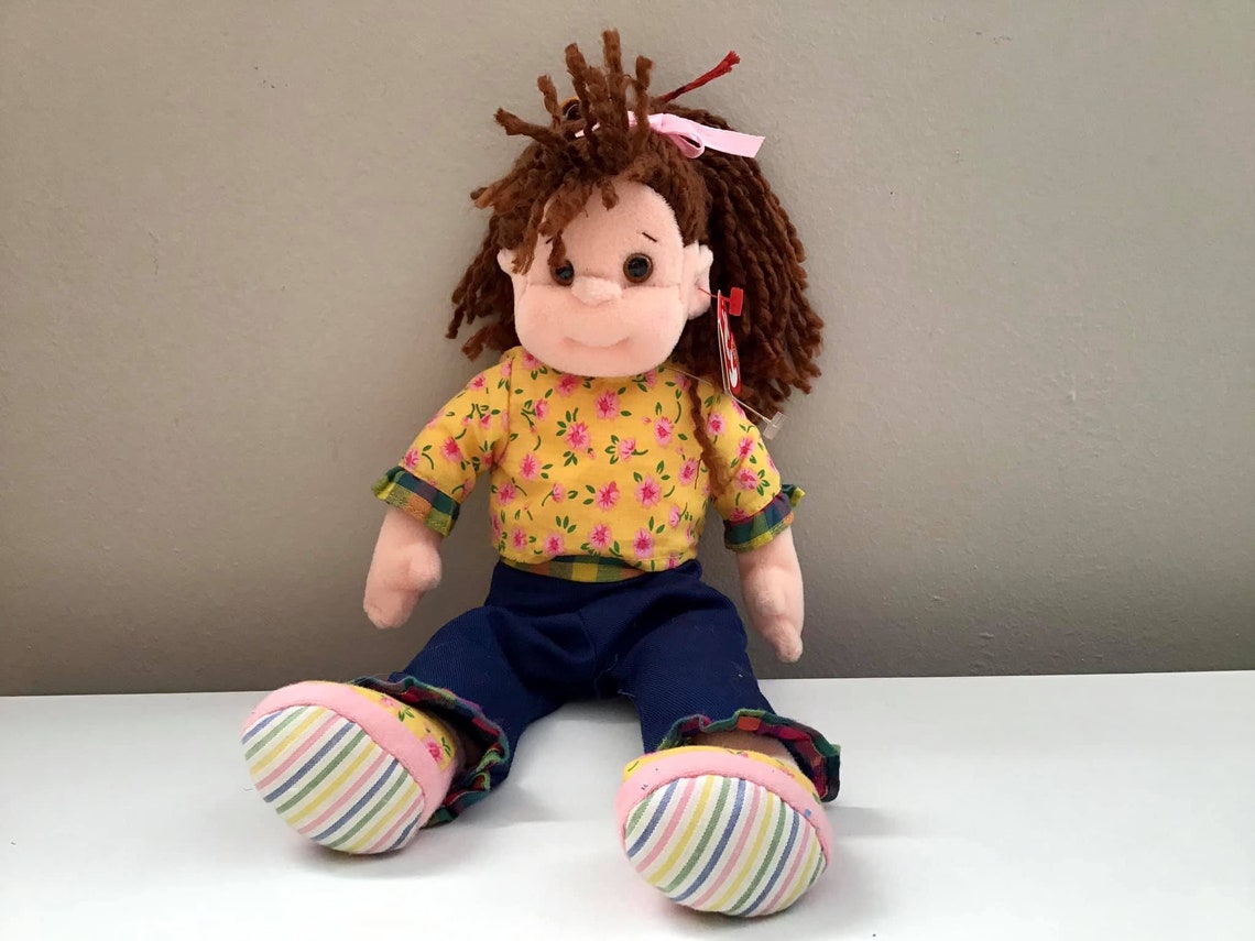 Ty Beanie Boppers LOVEABLE LULU 12 inch Plush Doll Vintage | Etsy
