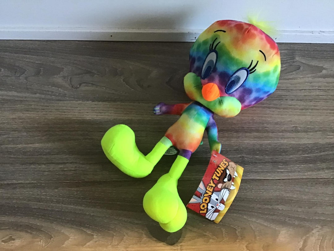 Looney Tunes Rainbow Tweety Bird 13" Stuffed Animal Plush - Etsy