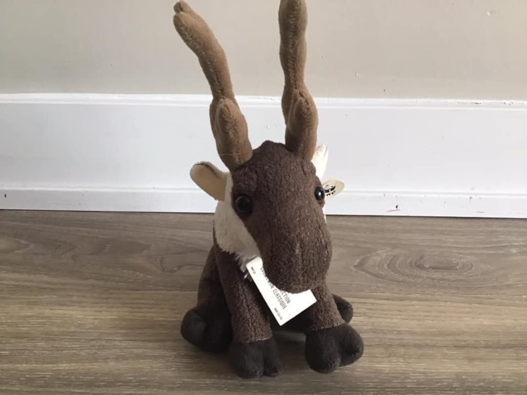 WWF 1986 Classic Collection Caribou Stuffed Animal Toy Plush 10" - Etsy