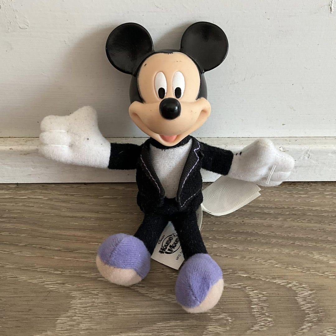 Mickey Mouse Plush 5” Rubber Head Disney - Etsy