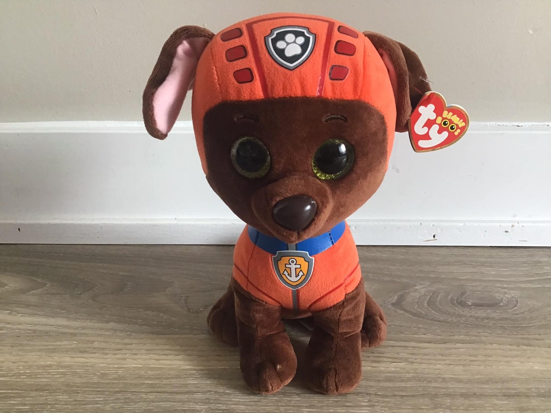 TY Beanie Boos Paw Patrol ZUMA the Labrador Plush Stuffed Animal Toy 10 ...
