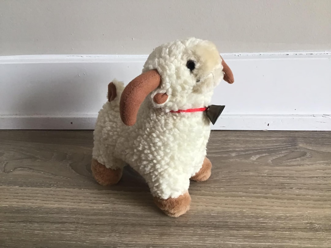 Lamb Stuffed Animal, Goat Stuffed Animal - Plush Sheep Stuffed Animals ...