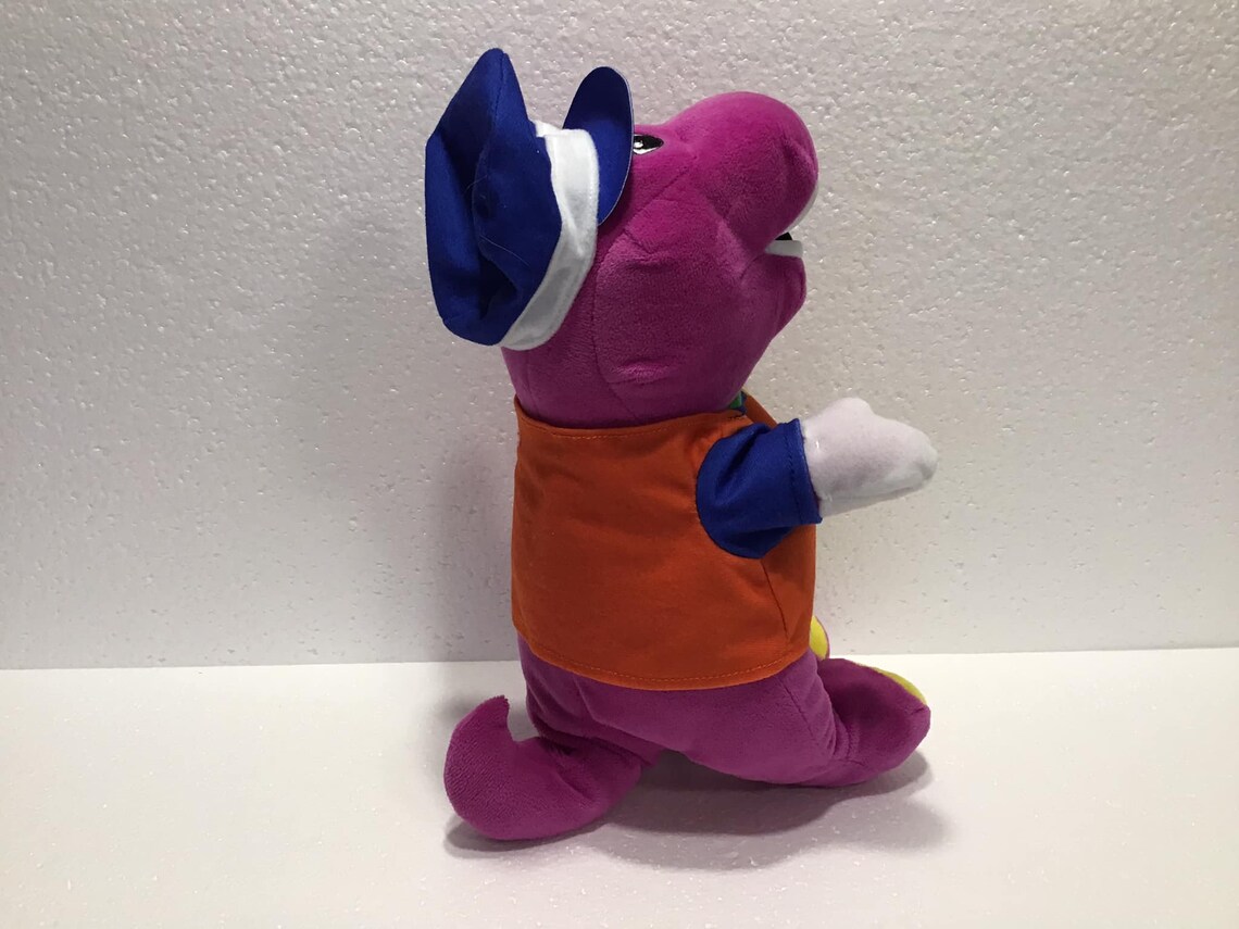 Fisher-price Barney 12 Crossing Guard Plush Toy Doll | Etsy
