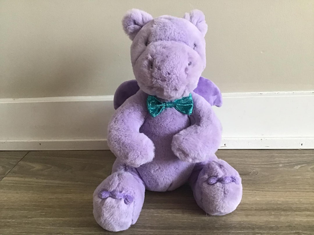 F.A.O Shwarz Purple Dragon Stuffed Animal Toy Plush 12" - Etsy