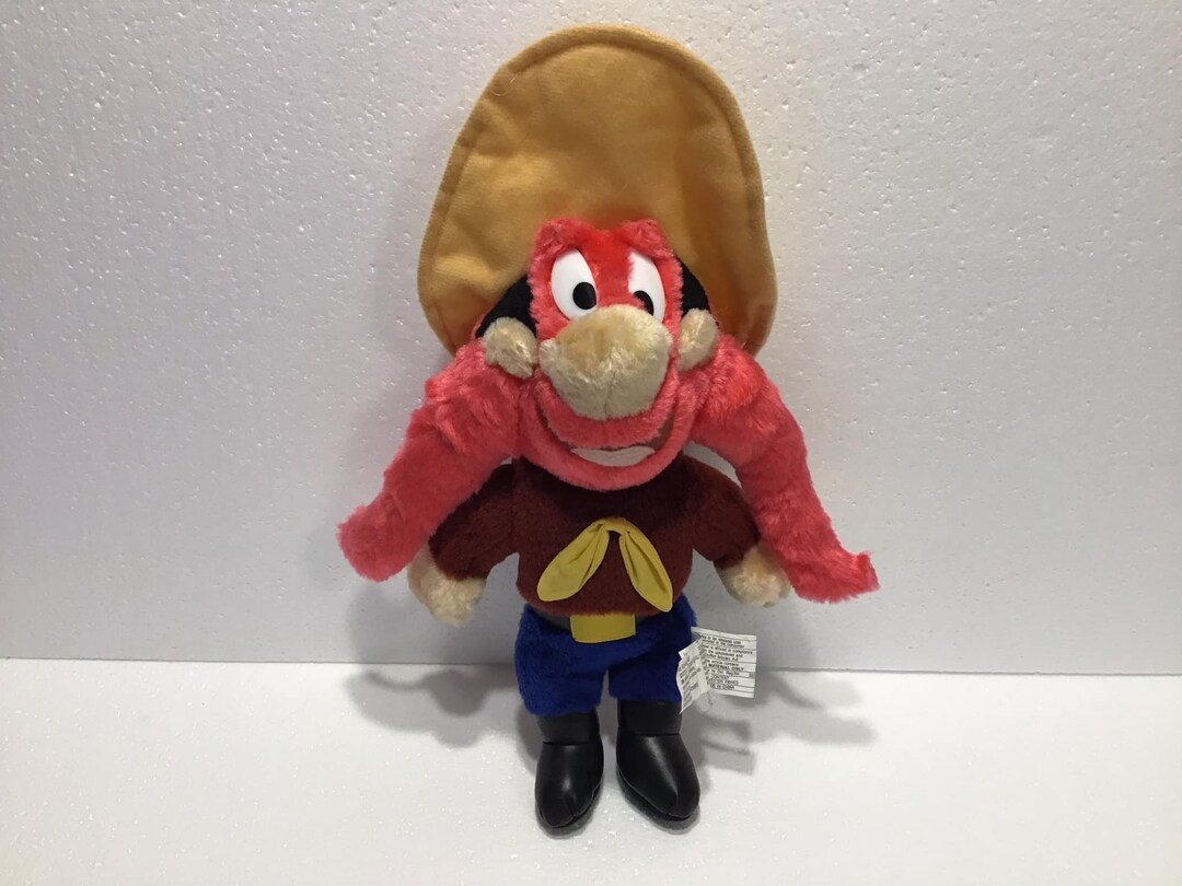 Vintage 1997 Yosemite Sam Plush 12 Tall Looney Tunes Stuffed Animal Toy ...