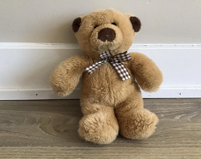 Vintage Gund Manni 15015 Soft Plush Bear - Etsy