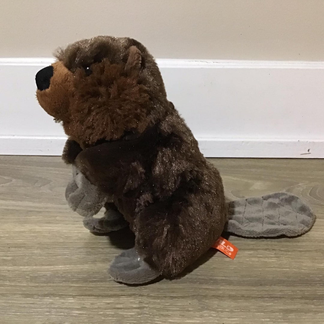 Peluche de castor de Wild Republic, peluche, juguete de peluche ...