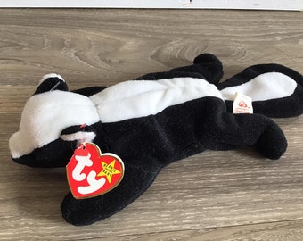 1998 Ty Beanie Baby Stinky the Skunk - Etsy