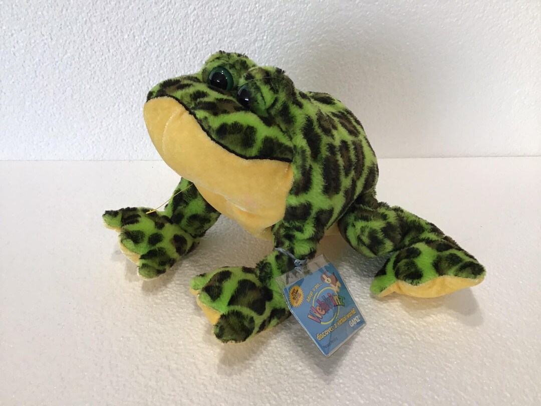 Ganz Frog Stuffed Animals Plush Toy, Collectible Plushes Toy - Etsy