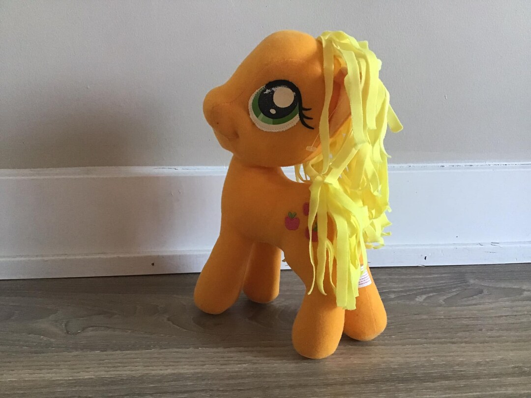 My Little Pony Plush: Applejack, 11" Cuddly Toy - Etsy