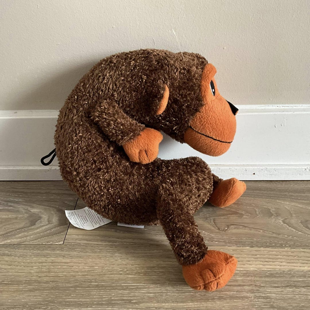 Lil Lewis Explorers Plush Monkey Kids Travel Neck Support Pillow - Etsy