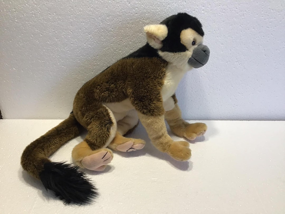 Vintage SOS Leonine Toys Monkey Stuffed Animal Soft Toy - RARE - Etsy