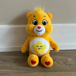 Care Bears Unlock the Magic Yellow Smiling Star Plush Bear - Etsy