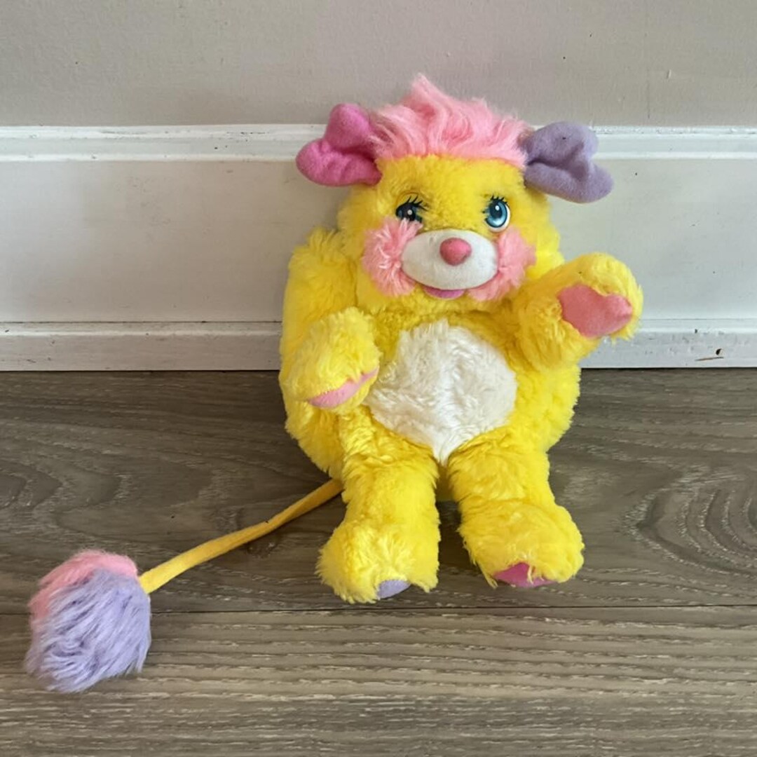 Popples Plush Potato Chip Yellow 8" Tall Vtg 80s - Etsy