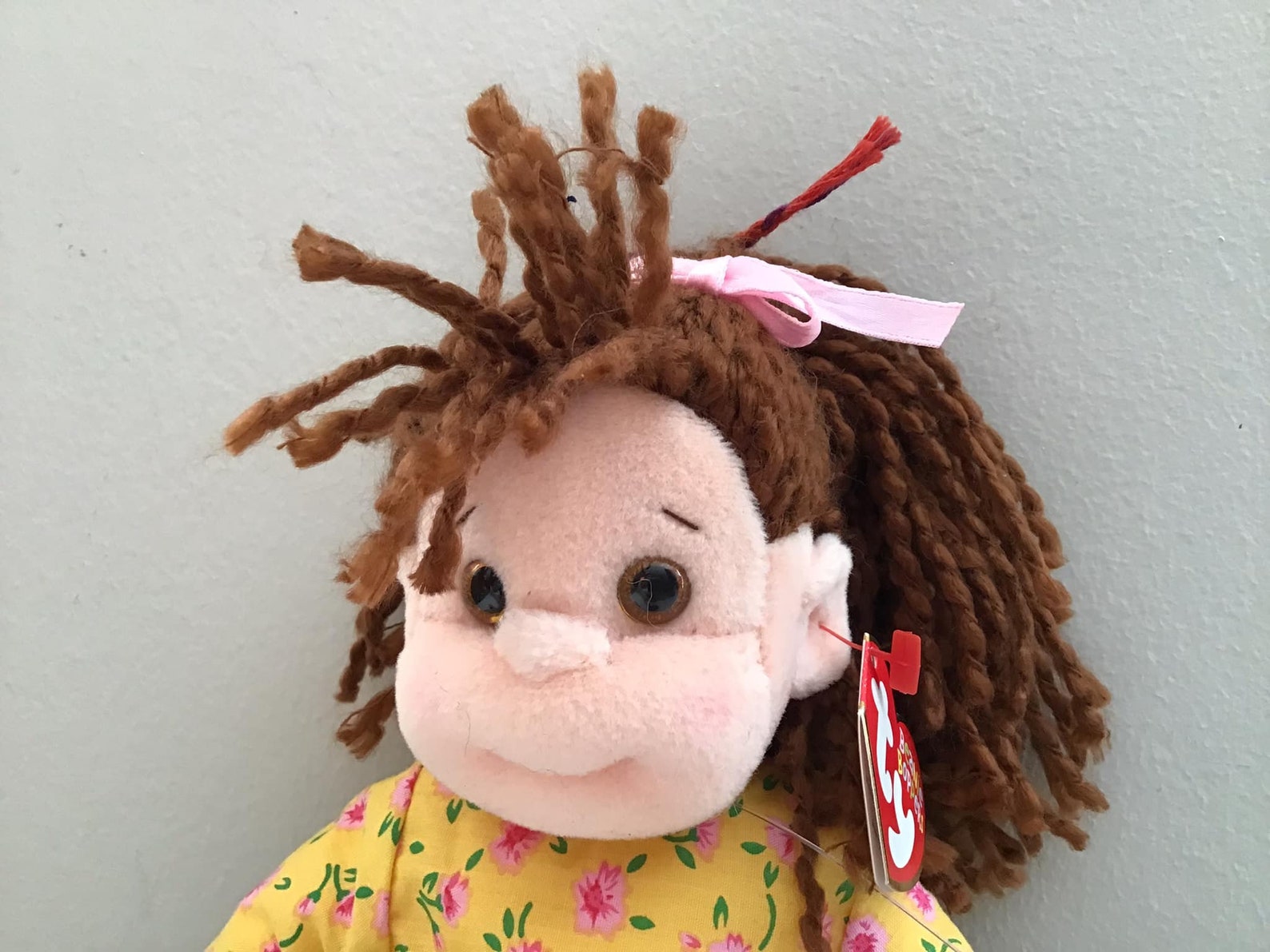 Ty Beanie Boppers LOVEABLE LULU 12 inch Plush Doll Vintage | Etsy