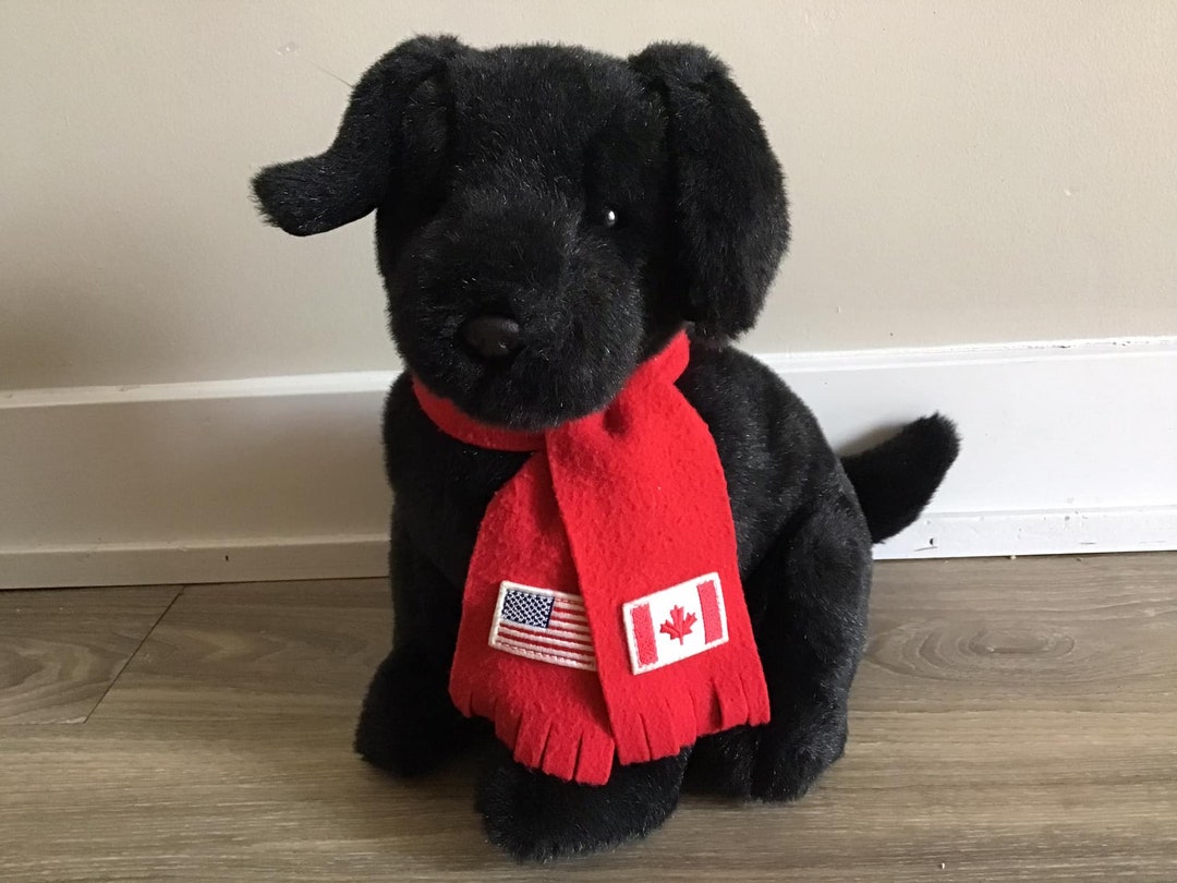 Gund Black Puppy Labrador Canada - United States Stuffed Animal Plush ...