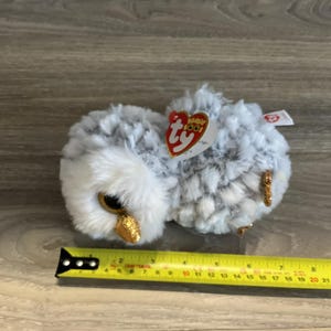 Ty Beanie Boo Owlette the Gray Owl Stuffed Animal Toy Plush 7" - Etsy