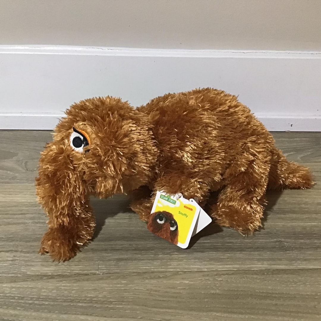 Gund Sesame Street Snuffy Plush Stuffed Animal With Tags - Etsy Canada
