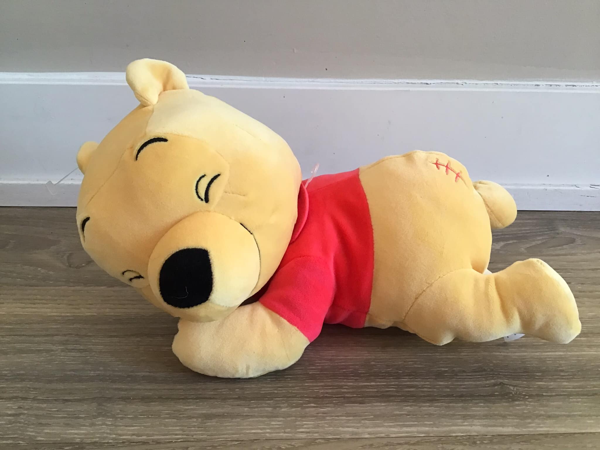 Baby pooh bear plush store