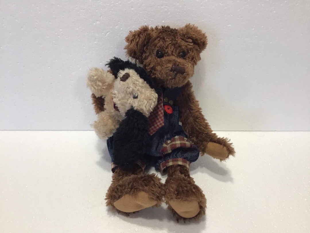 Teddy Bear With Dog Stuffed Animals Plush Toy - Etsy