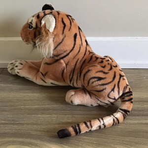 Realistic Tiger Stuffed Animal Plush Toy 18" - Etsy