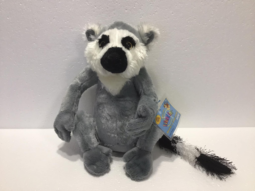 GANZ Webkinz Grey Langur 9" Monkey Plush Stuffed Animal Toy - Etsy