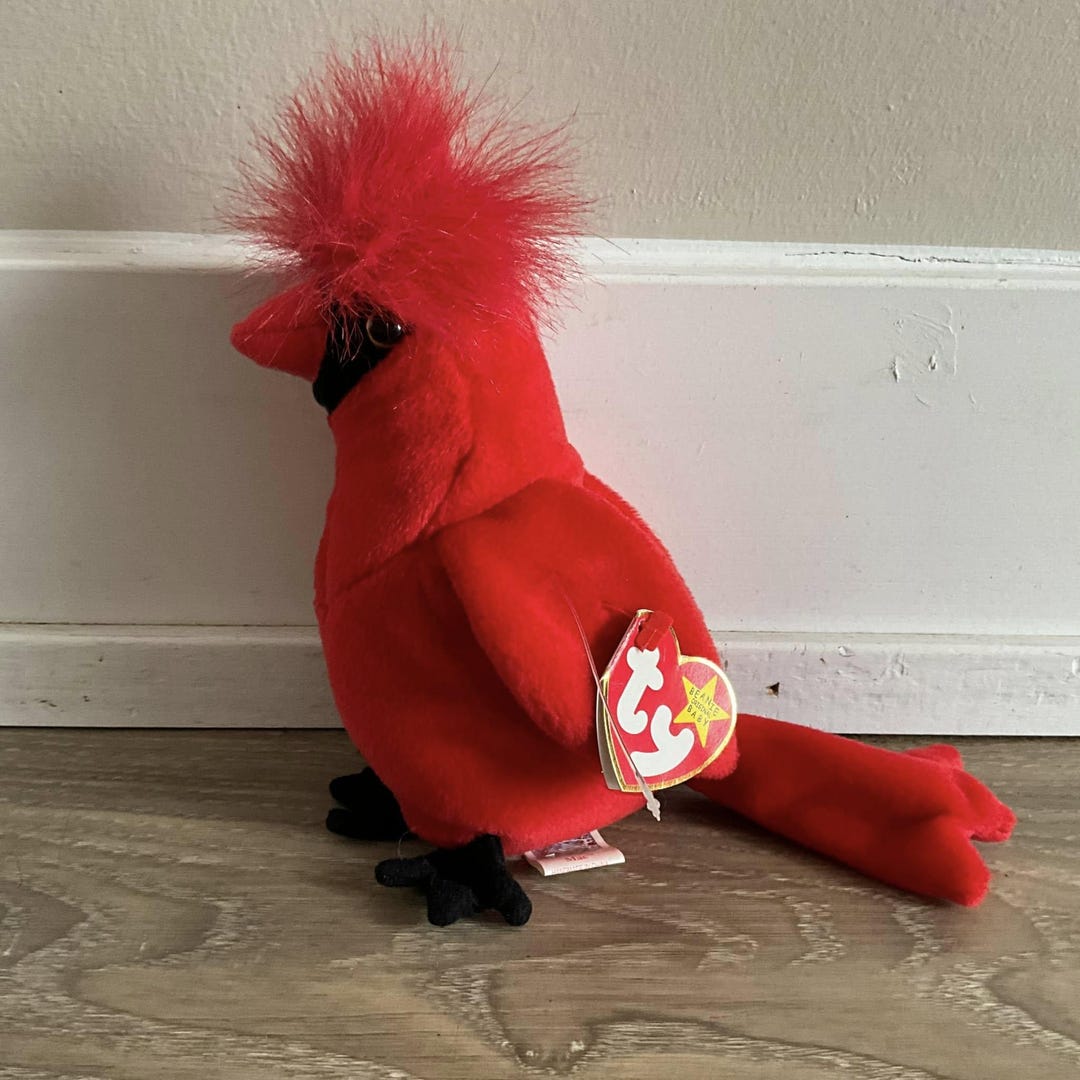 Ty Beanie Baby Rare Mac the Cardinal 1999/1998 - Etsy