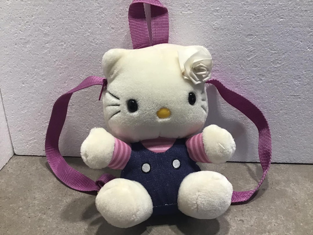 Hello Kitty Plush Backpack Gift for Girls. Collectable Plush. - Etsy