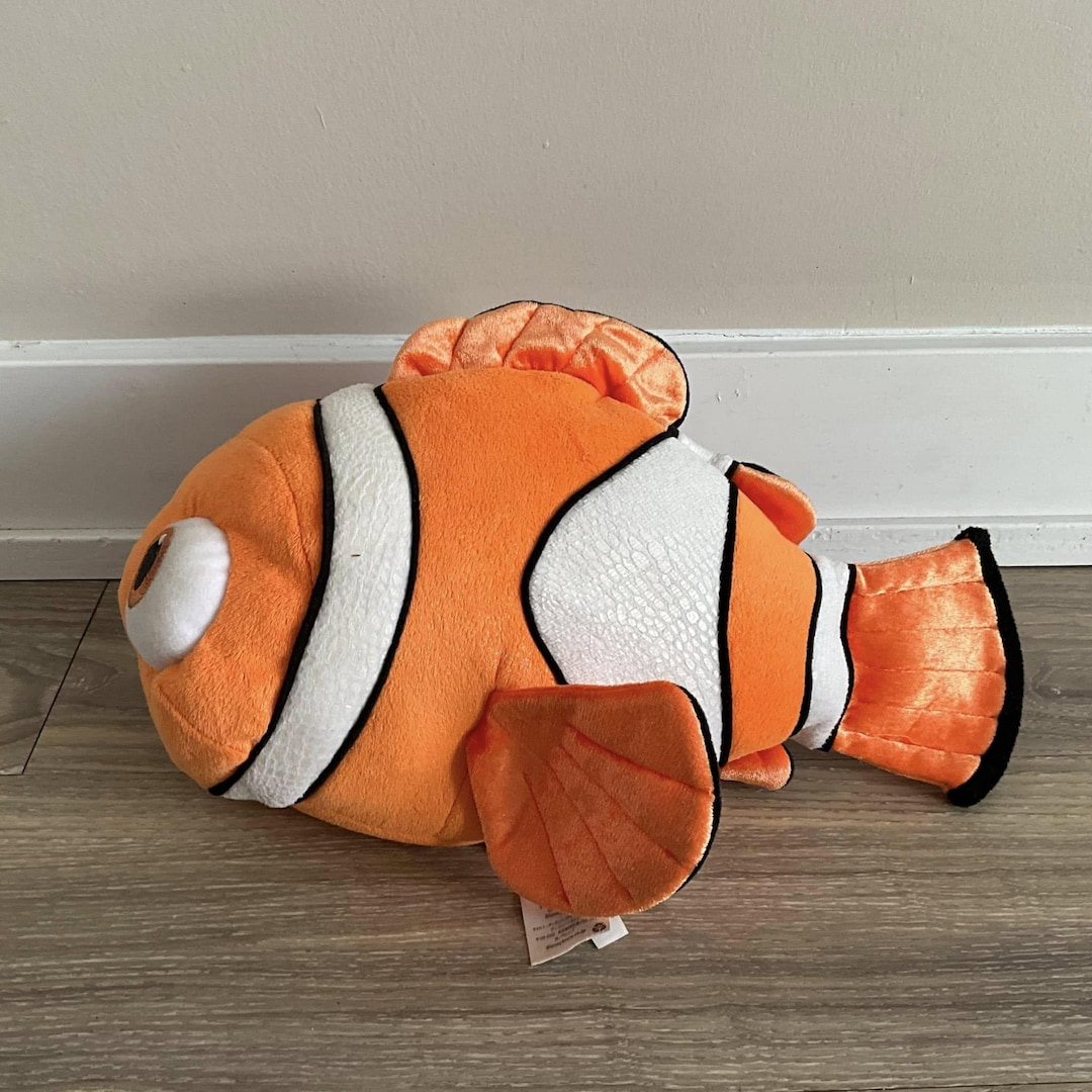 Finding Nemo Large Nemo Plush. Sparkle Eyes. Disney Store - Etsy